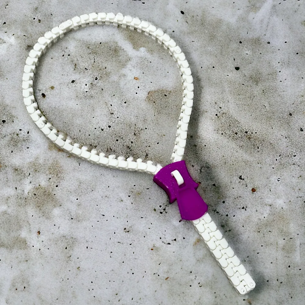 Quirky Yet Elegant Zipper Tie Remixed by 8BitTitan - MakerWorld