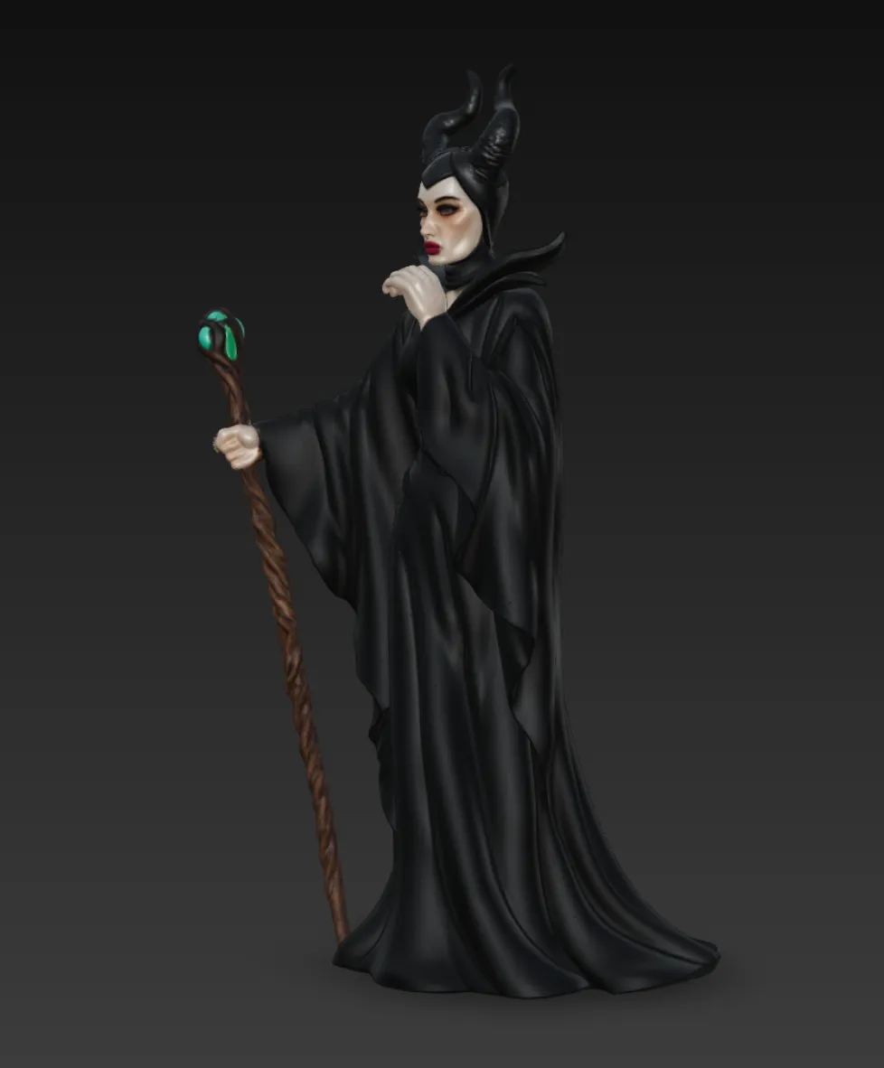 maleficent figure - Free 3D Print Model - MakerWorld