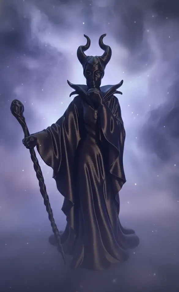 maleficent figure - Free 3D Print Model - MakerWorld