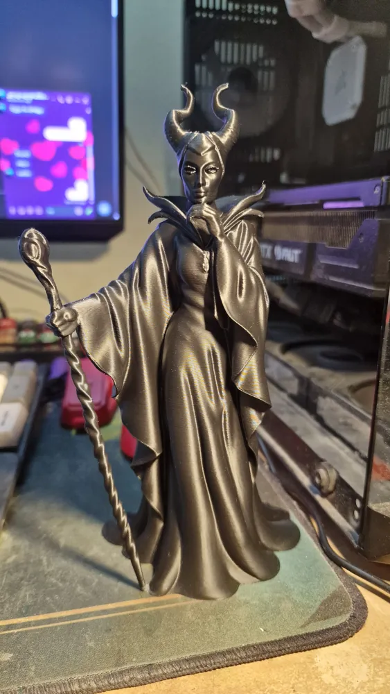 maleficent figure - Free 3D Print Model - MakerWorld
