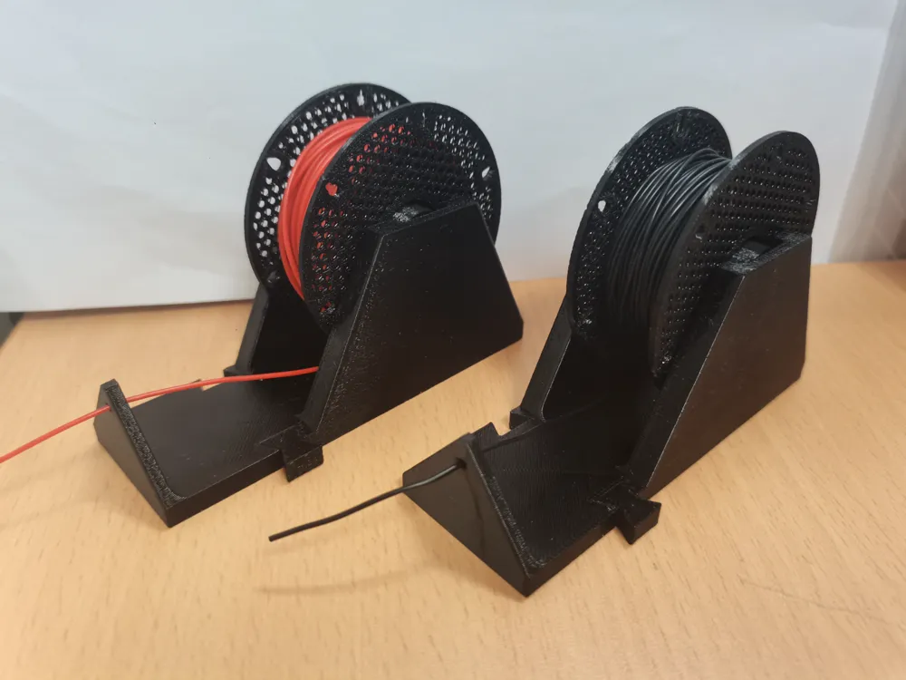 Electronic Wire Spool Holder by 555 MakerWorld: Download Free 3D Models