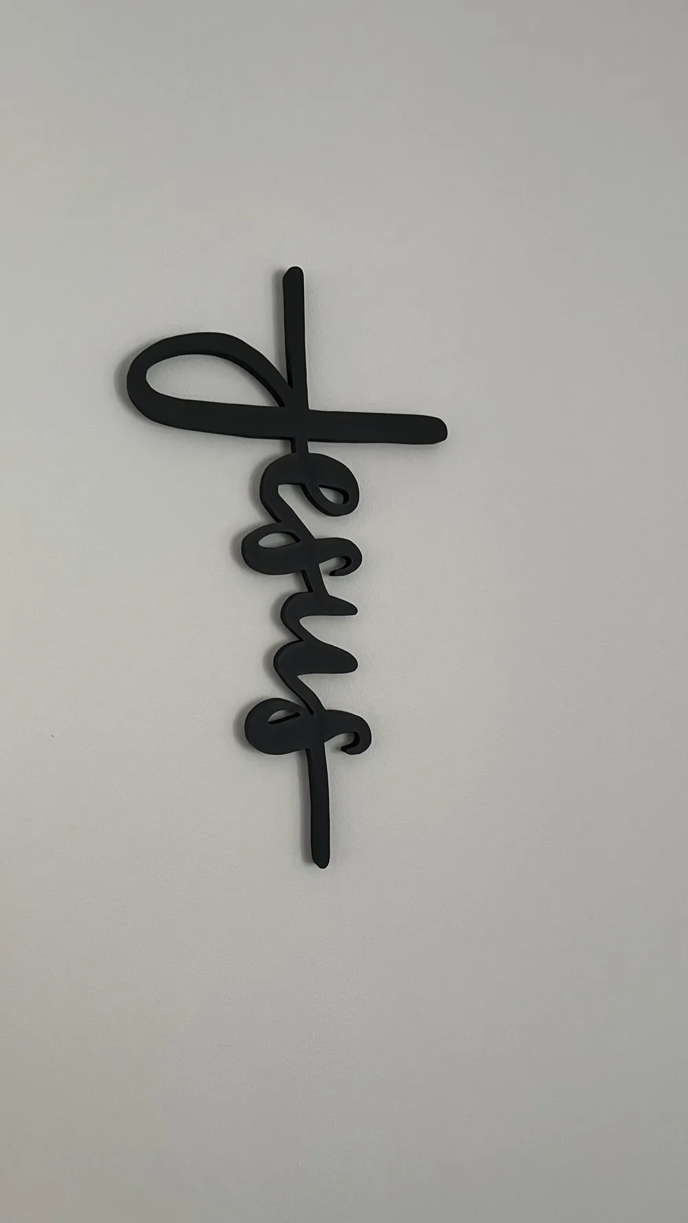 Jesus Cross - Wall/Desk - Free 3D Print Model - MakerWorld