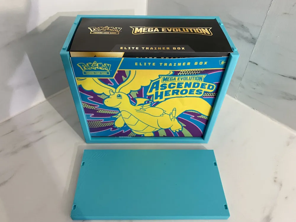 pokemon ETB box protector case Ascended Heroes - Free 3D Print Model ...