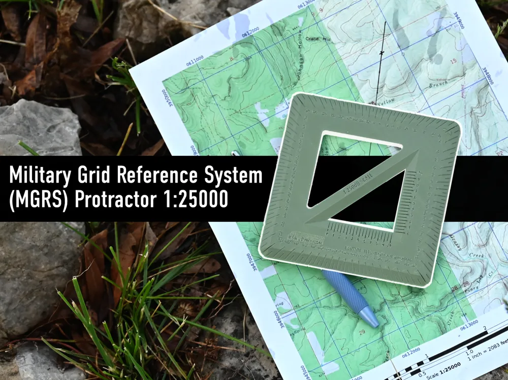 MGRS Protractor by AuxArc MakerWorld: Download Free 3D Models