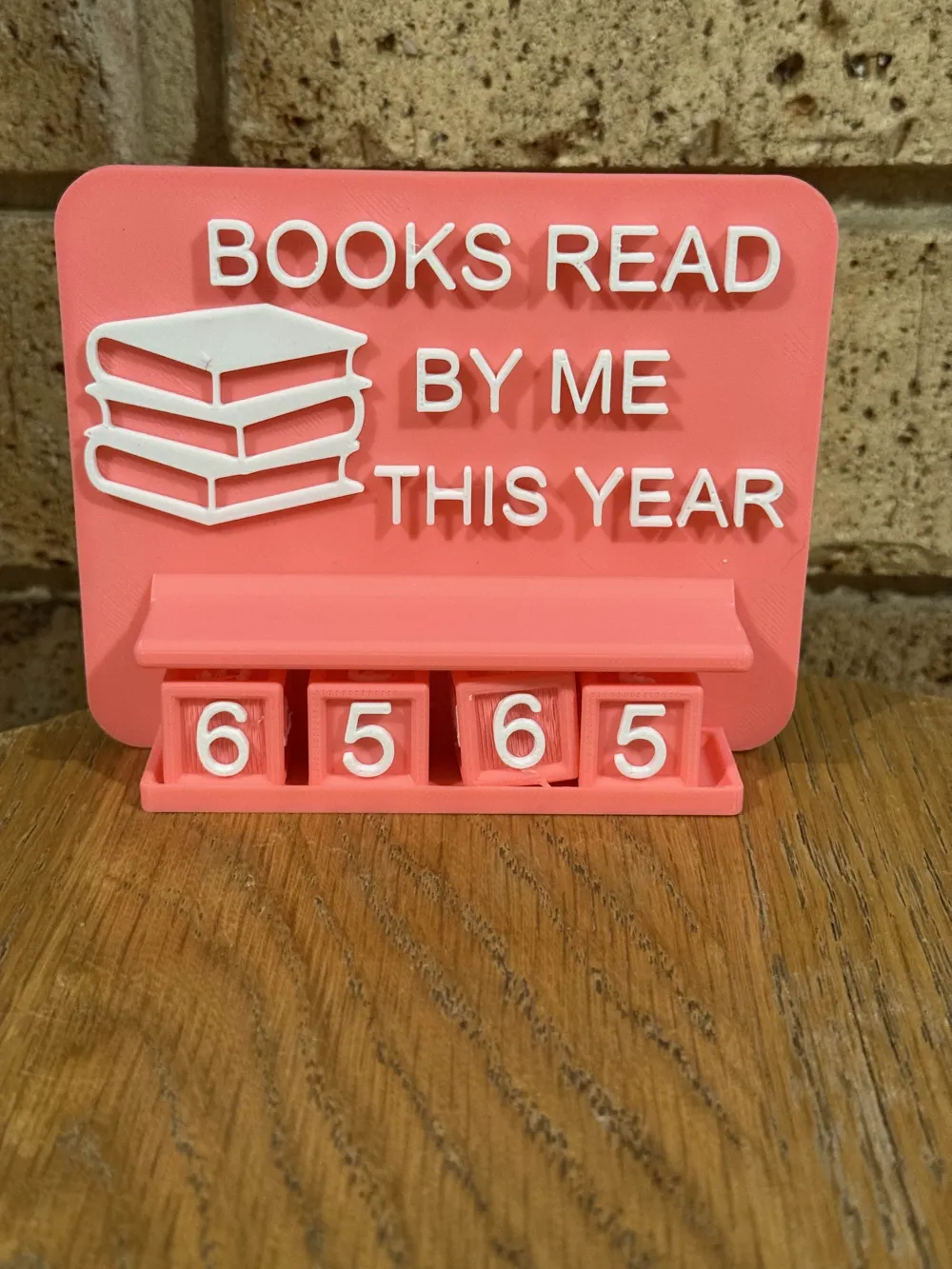 Book Reading Counter - Free 3D Print Model - MakerWorld