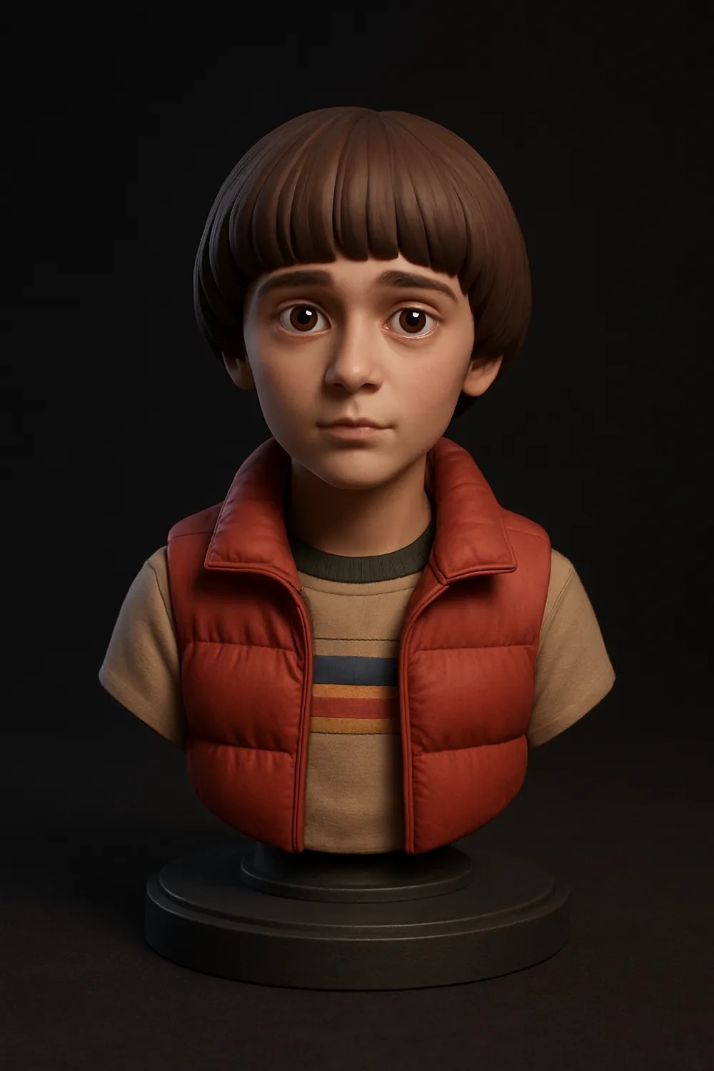 Stranger Things WIll Bust - Free 3D Print Model - MakerWorld