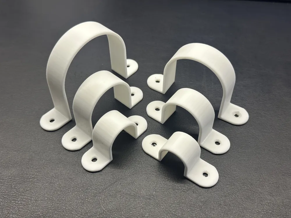 Electrical Conduit Pipe Saddles Clips Holders - Free 3D Print Model ...