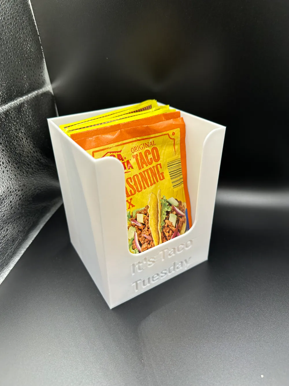 Taco seasoning packet holder. by rs3875 MakerWorld: Download Free 3D Models