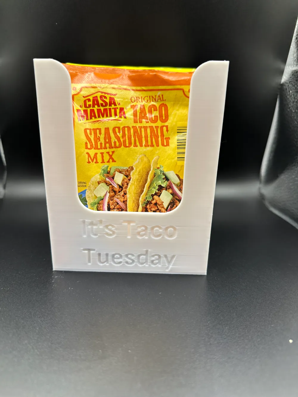 Taco seasoning packet holder. by rs3875 MakerWorld: Download Free 3D Models