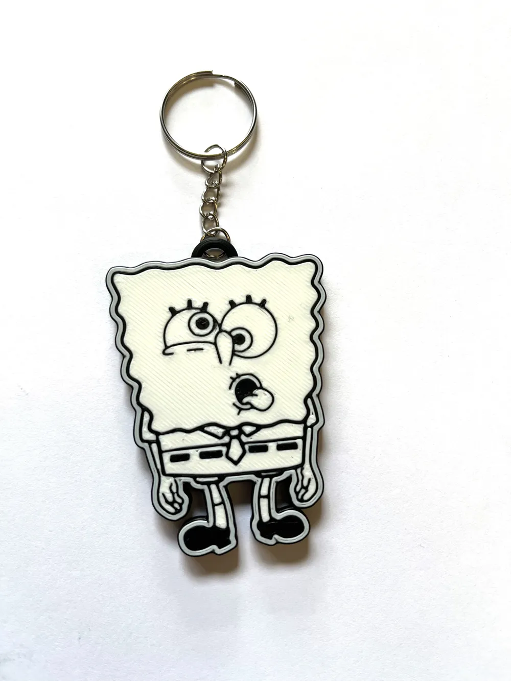 spongebob keychain - Free 3D Print Model - MakerWorld