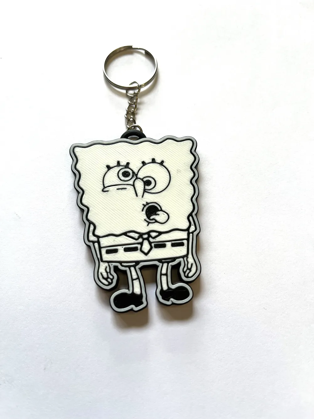 spongebob keychain - Free 3D Print Model - MakerWorld