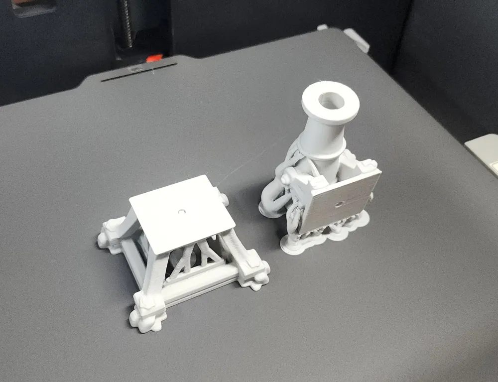 Cannon Turret Miniature (Multipart) by Triple G Workshop - MakerWorld