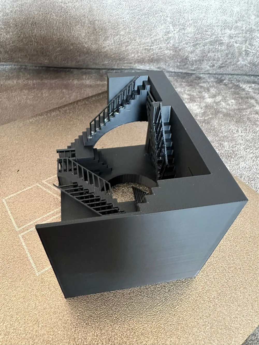 Diorama M.C. Escher Relativity by Stinna MakerWorld: Download Free 3D ...