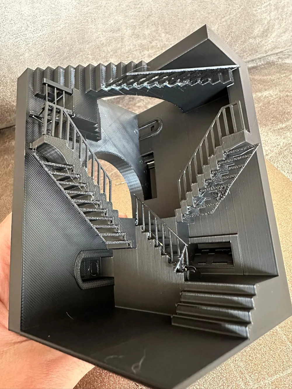 Diorama M.C. Escher Relativity by Stinna MakerWorld: Download Free 3D ...