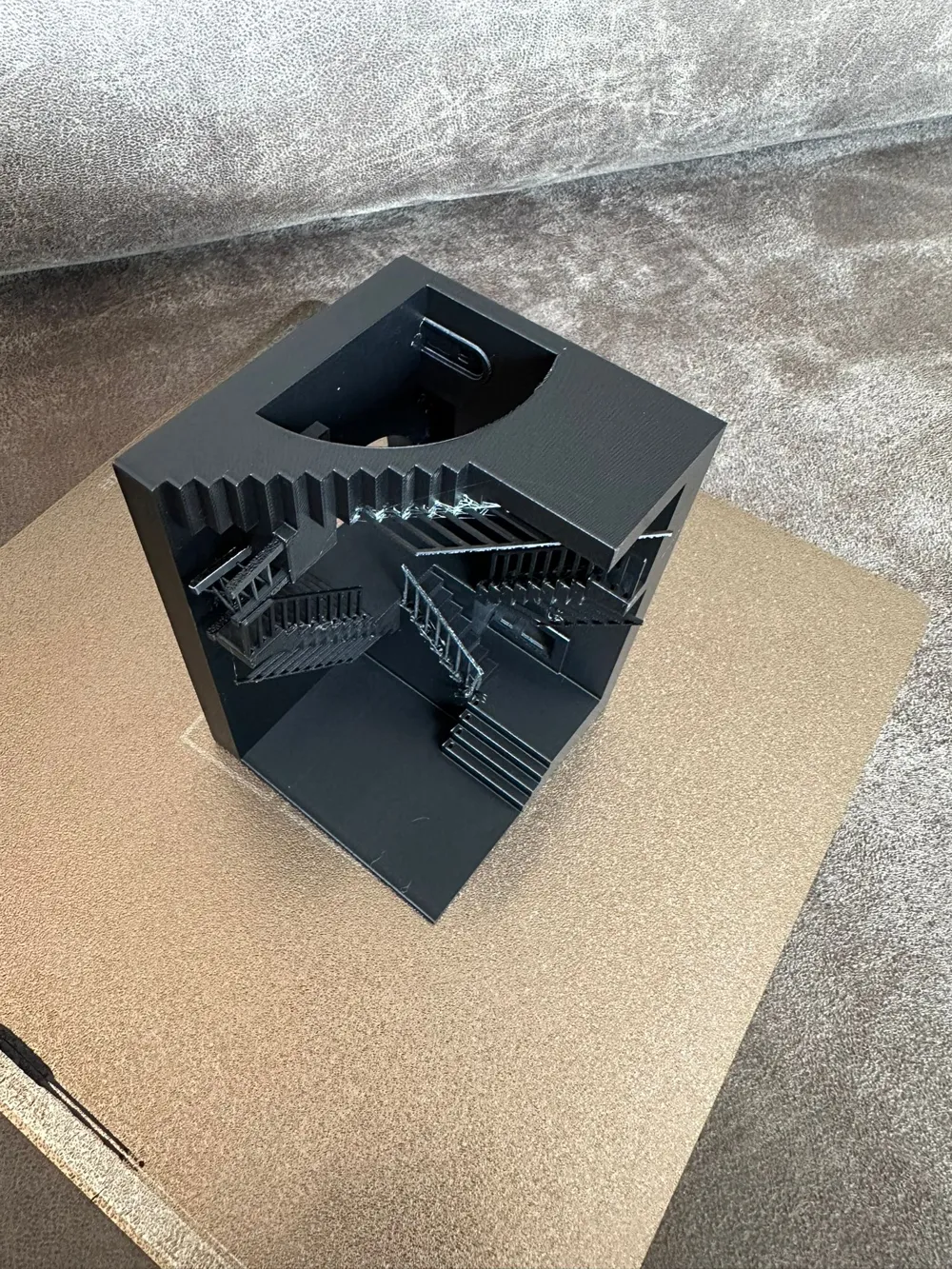 Diorama M.C. Escher Relativity by Stinna MakerWorld: Download Free 3D ...