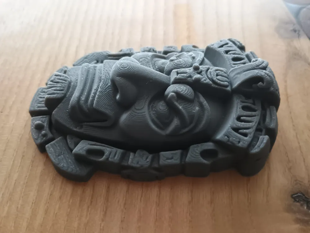 Mayan Face Sculpture – Ancient Inspired 3D Print by ovitek_ MakerWorld ...