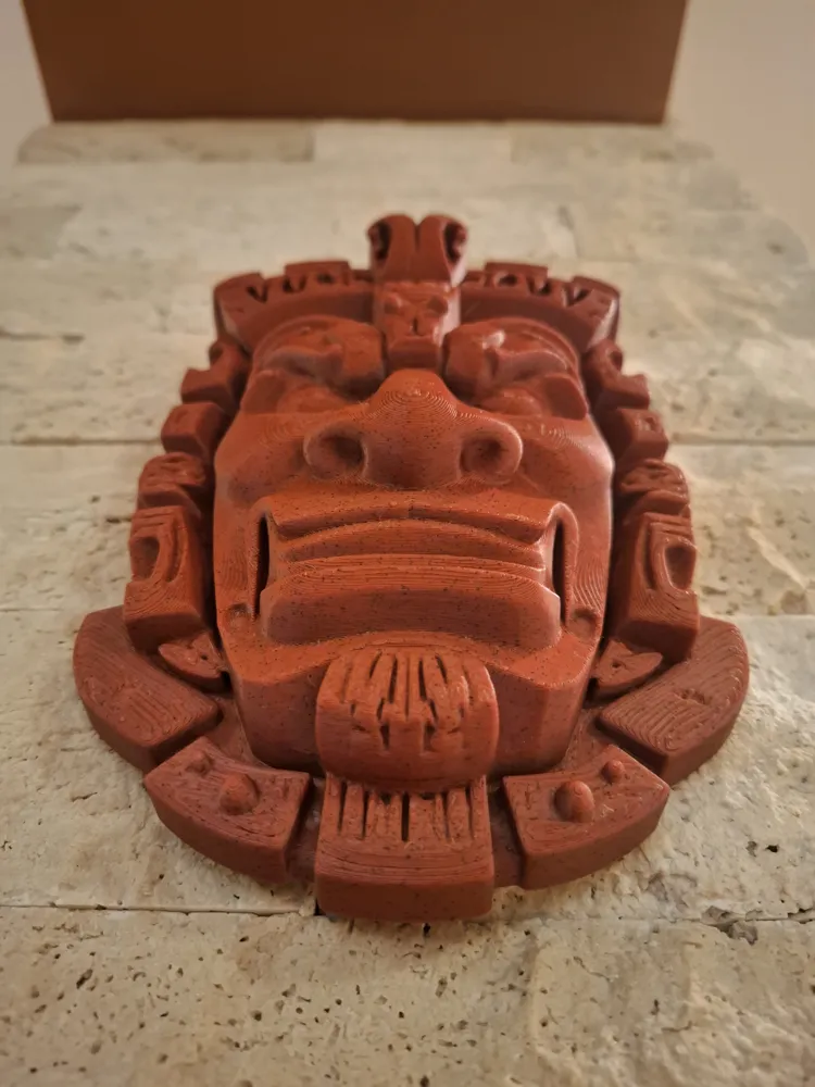 Mayan Face Sculpture – Ancient Inspired 3D Print by ovitek_ MakerWorld ...