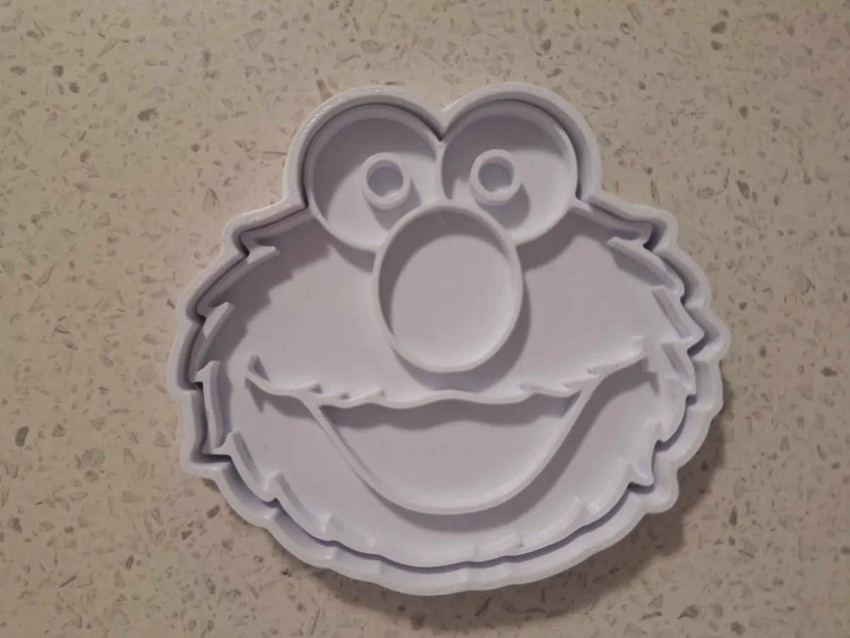 Elmo Cookie Cutter and stamp - Free 3D Print Model - MakerWorld