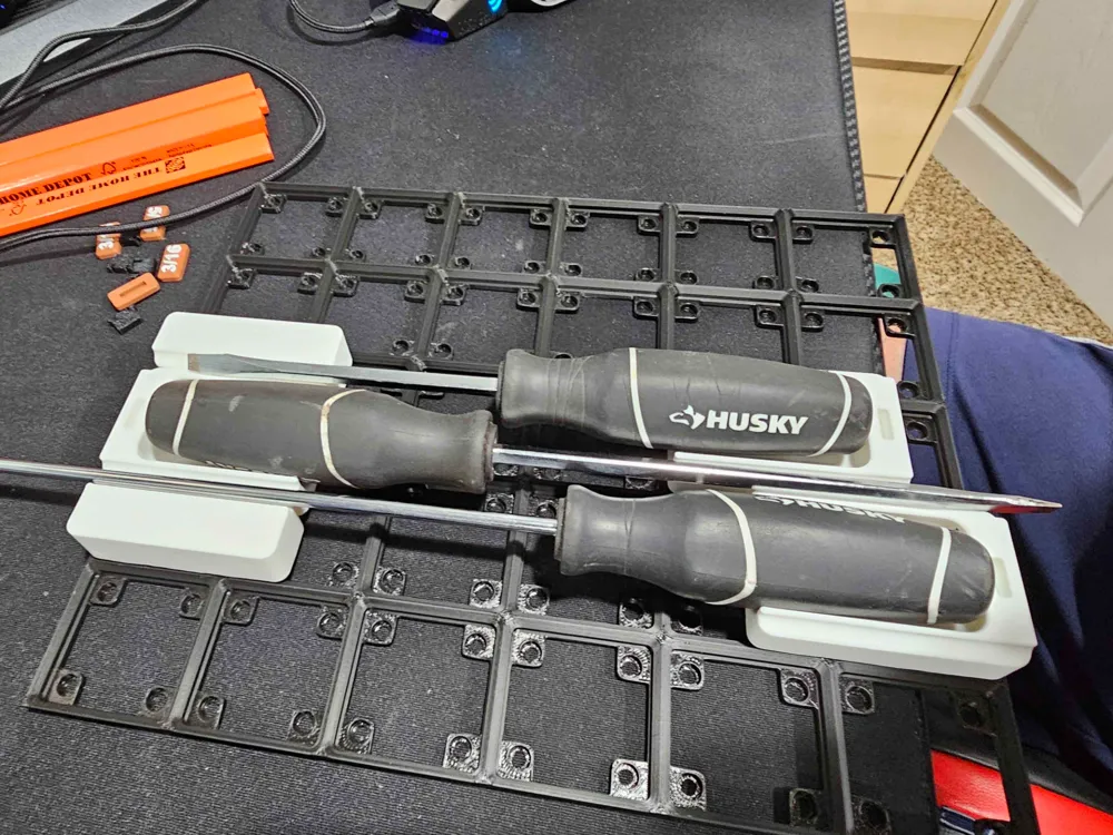 Gridfinity Universal Screwdriver Trays by snjames316 - MakerWorld