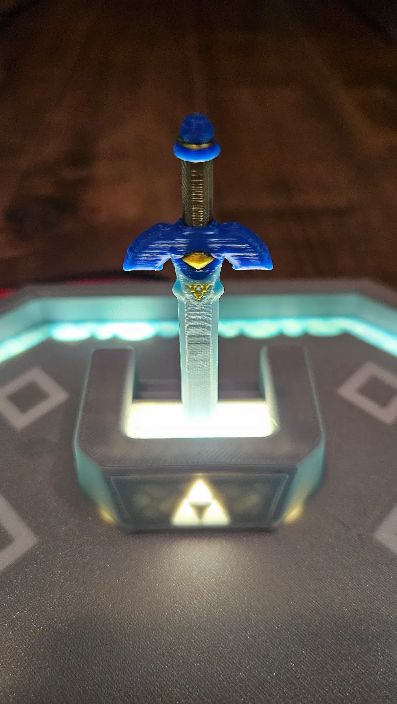 ALTTP Master Sword pedestal night light por jf-villemure MakerWorld ...