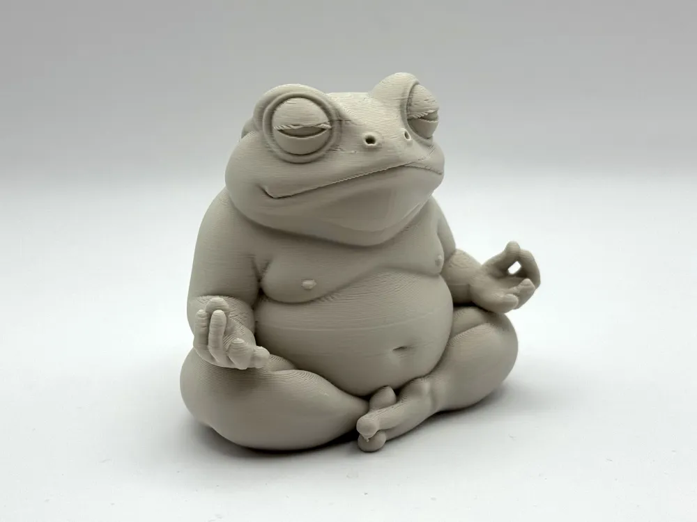 Chonky Zen Frog by Stigern MakerWorld: Download Free 3D Models