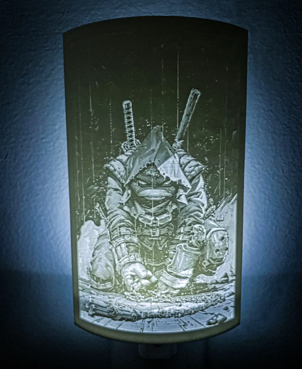 The Last Ronin Night Light Lithophane / TMNT / Ninja Turtles by 3D ...