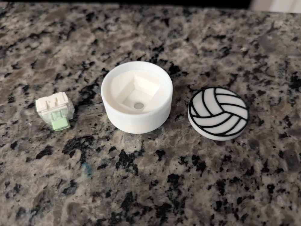 Volleyball Clicker - Free 3D Print Model - MakerWorld