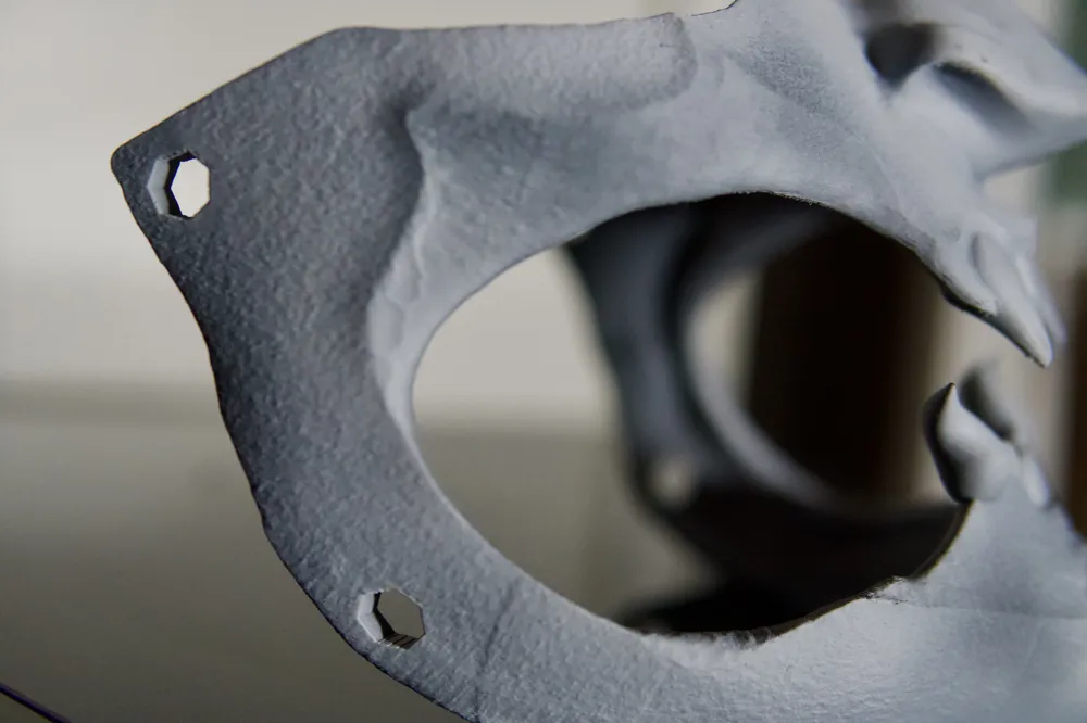 Black Panther Wakanda samurai mask oni by alexpapadings1 MakerWorld ...