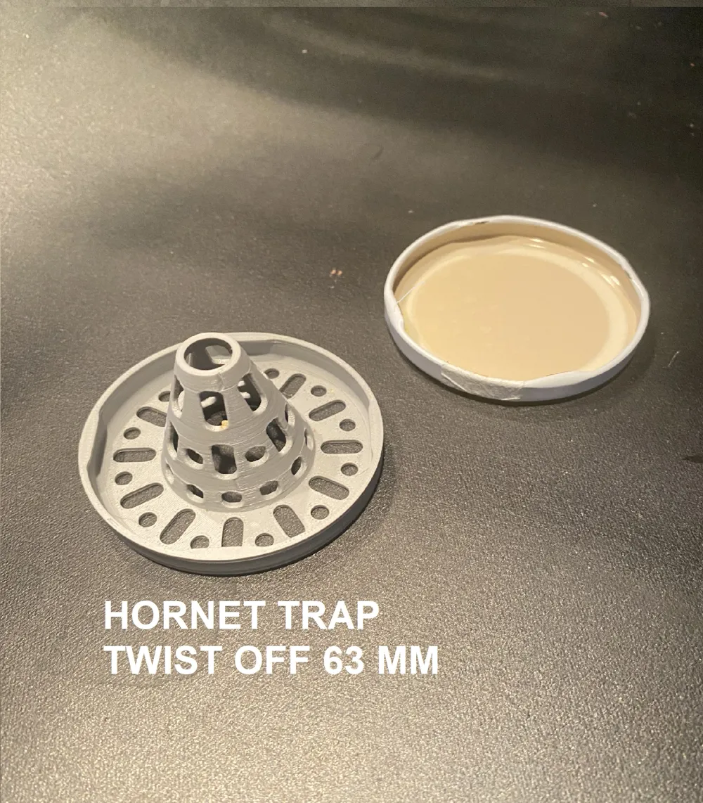 Selective Hornet Trap -- TO 63mm - Free 3D Print Model - MakerWorld