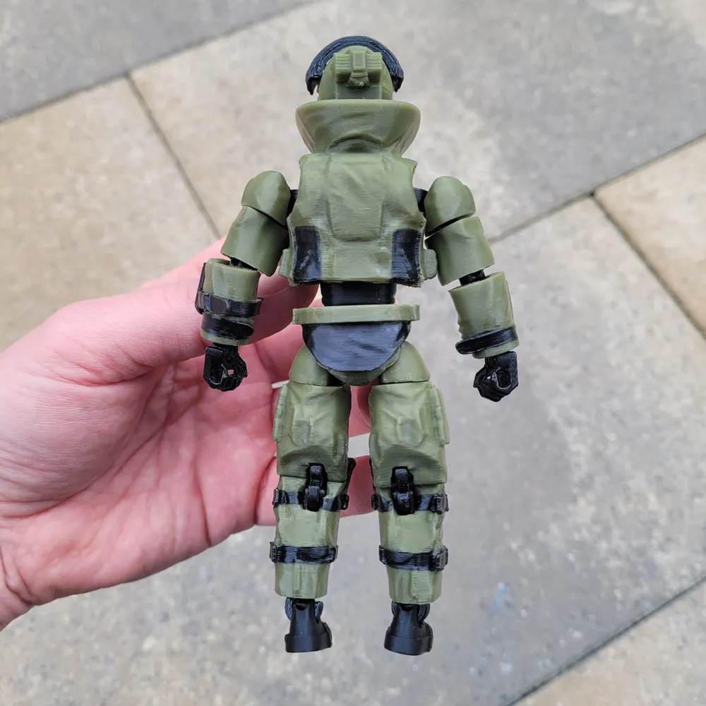 Dummy 13 Mercenary Team – The Blaster - Free 3D Print Model - MakerWorld