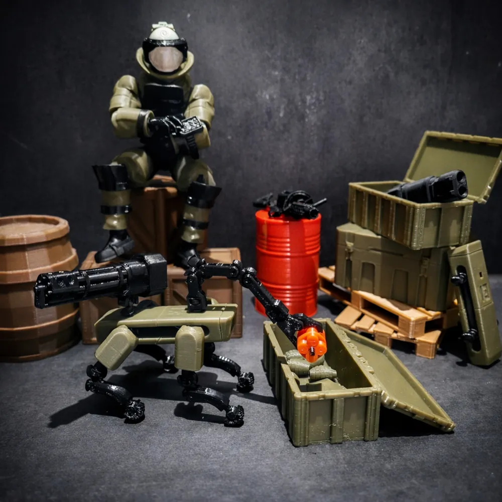 Dummy 13 Mercenary Team – The Blaster - Free 3D Print Model - MakerWorld