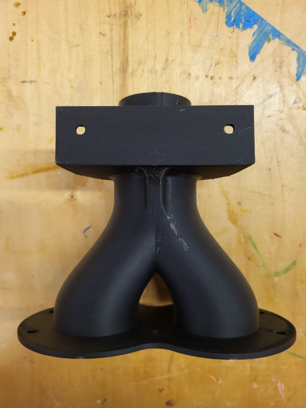 Exhaust system 1 to 2 manifolds with 2x blast gates by Andi_Arbeit ...