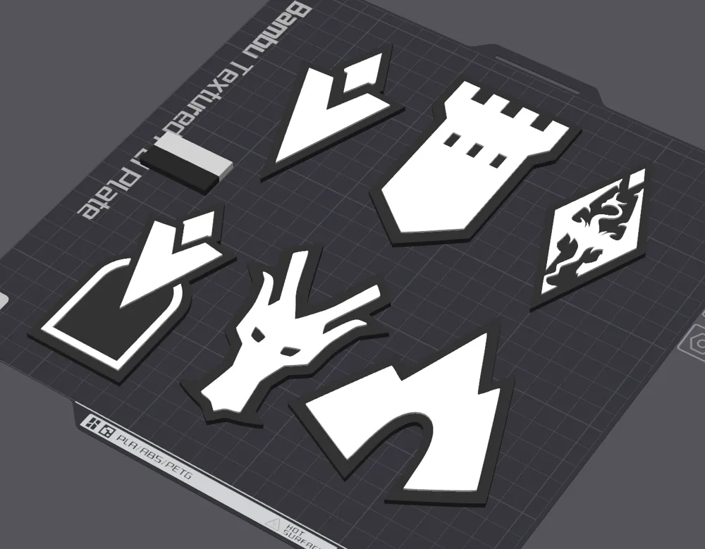 Skyrim Map Icons (Dragonborn Edition) by DarkHorseDesignWorks - MakerWorld