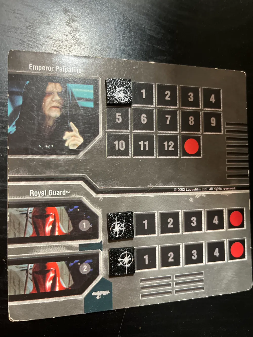 Star Wars Epic Duels Wound Tracker by Adam L - MakerWorld
