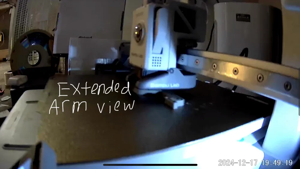 Bambu Lab A1 Wyze Cam OG Mount Extended - Free 3D Print Model - MakerWorld