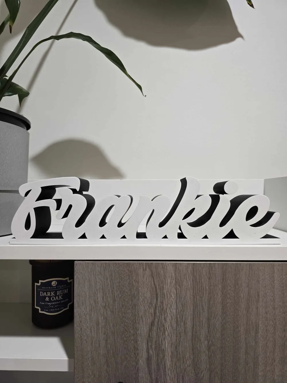 Frankie Name Sign by JumboMakerWorld: Download Free 3D Models