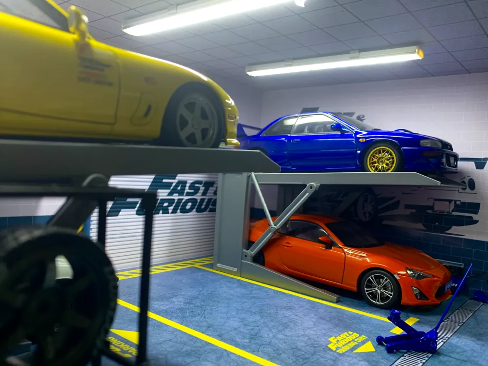 vehicle lift for car models - Free 3D Print Model - MakerWorld