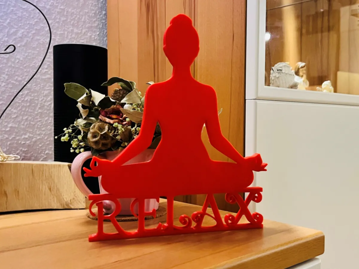 Relax Meditation Display by Tobi MakerWorld: Download Free 3D Models