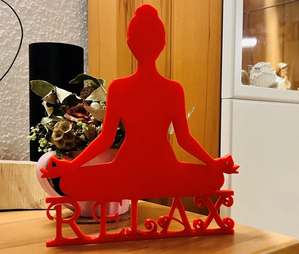 Relax Meditation Display by Tobi MakerWorld: Download Free 3D Models