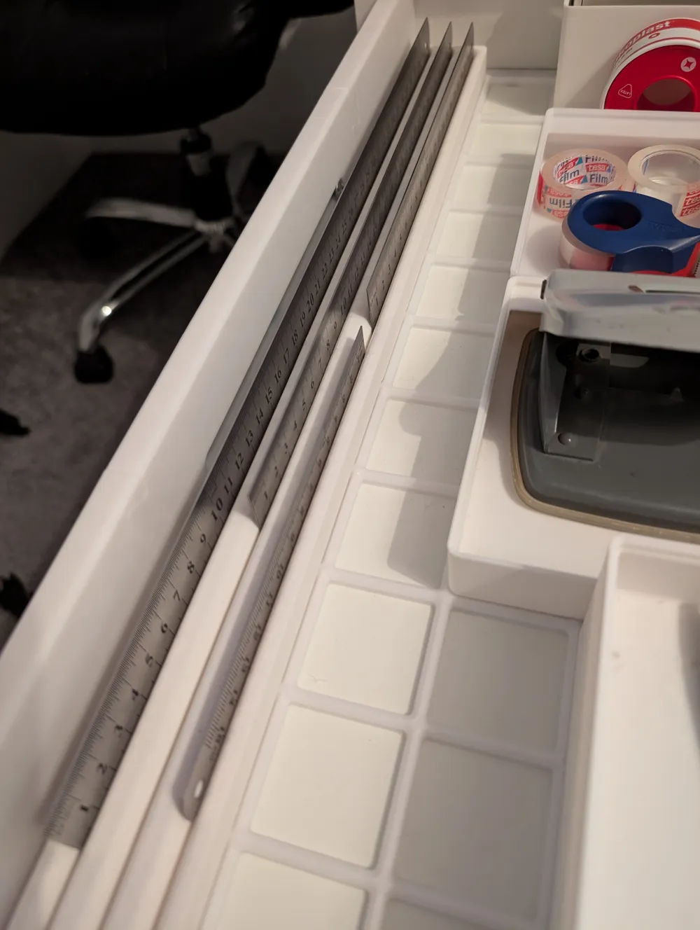 Gridfinity steel/metal ruler 9, 10, 11, 12 slots by radicalreel ...