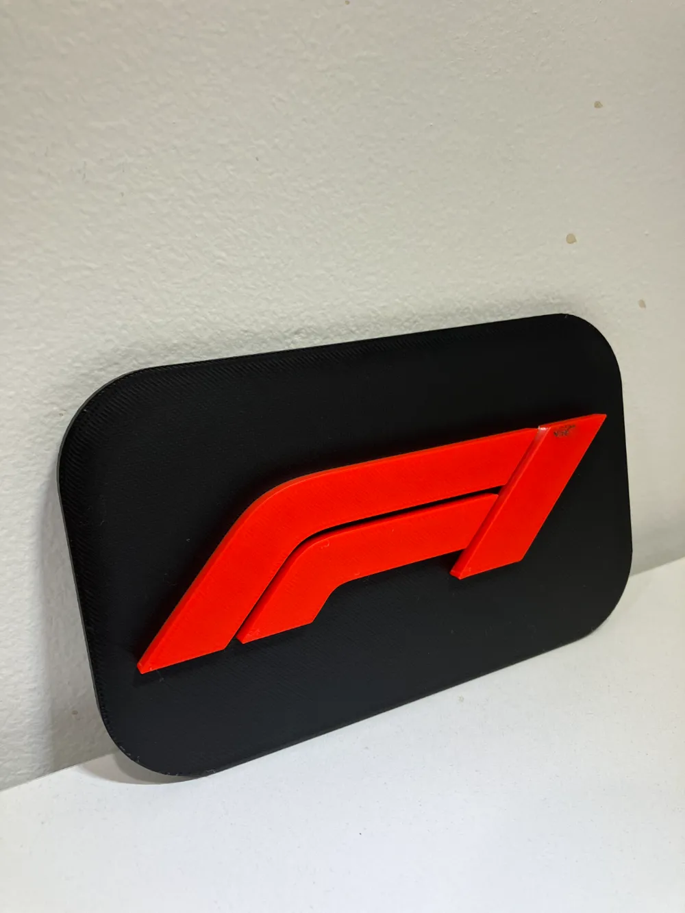 F1 3d Logo W/Stand (No AMS Needed) - 3d - Logo by Fin3dPrinting ...