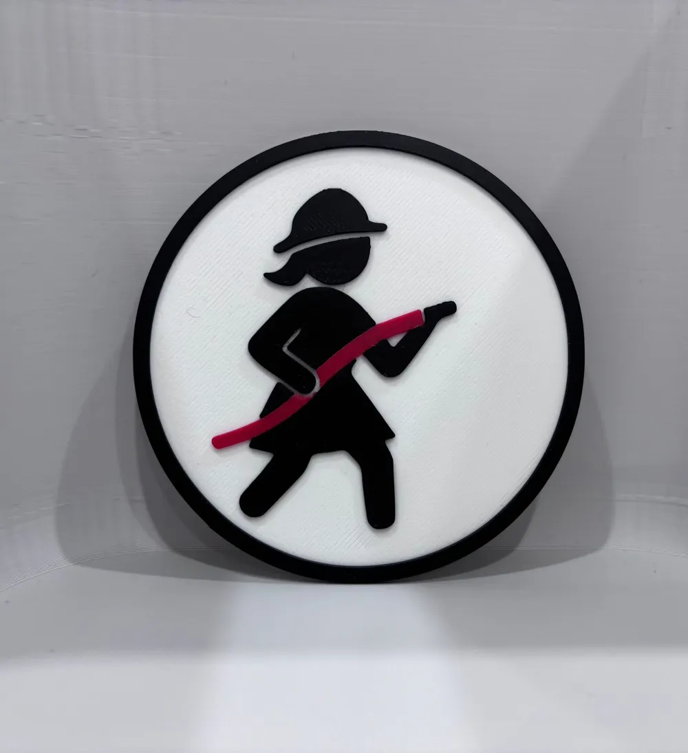 Fire Department Pictogram Door Sign Changing Rooms (Men/Women) - Free ...