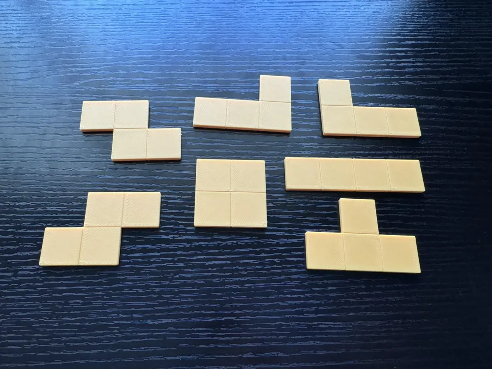 Tetris Puzzle - Free 3D Print Model - MakerWorld