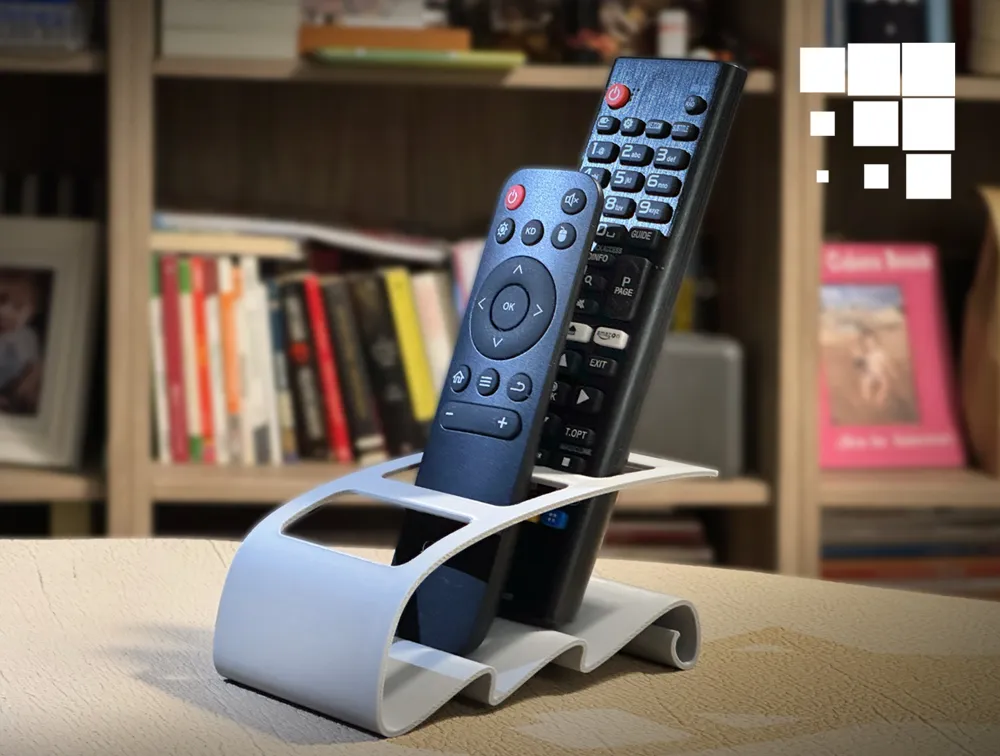 SUPPORT DE TÉLÉCOMMANDE SIMPLE - Modèle d'Impression 3D Gratuit ...