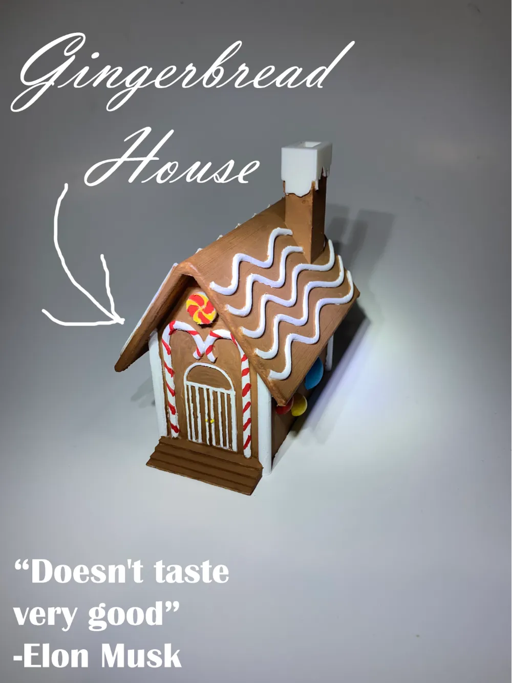 Gingerbread House by Garage Tech - MakerWorld