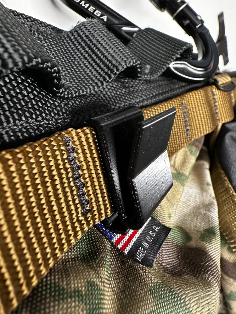 Saddle Molle Clip - Free 3D Print Model - MakerWorld