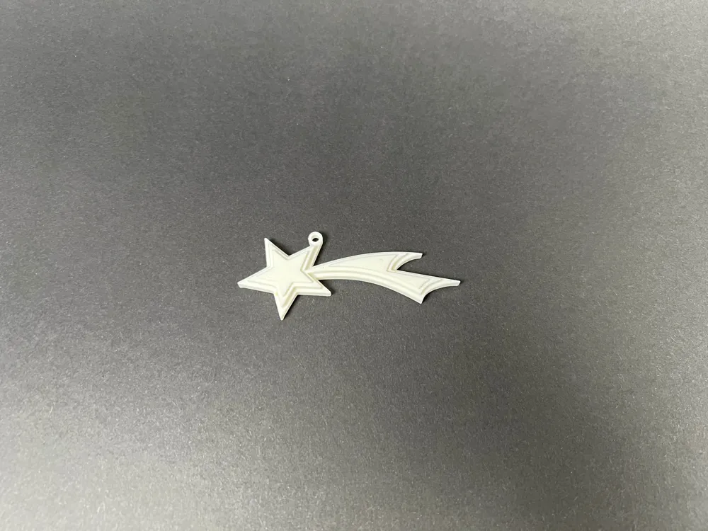 Shooting Star christmas tree decoration - Free 3D Print Model - MakerWorld