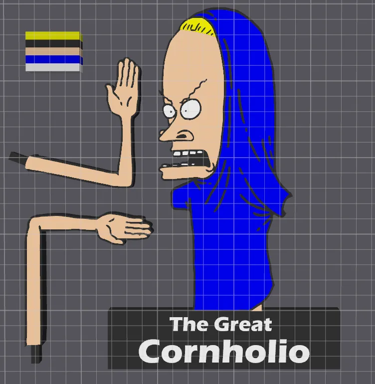 Beavis | The Great Cornholio TP Roll Holder - Free 3D Print Model ...