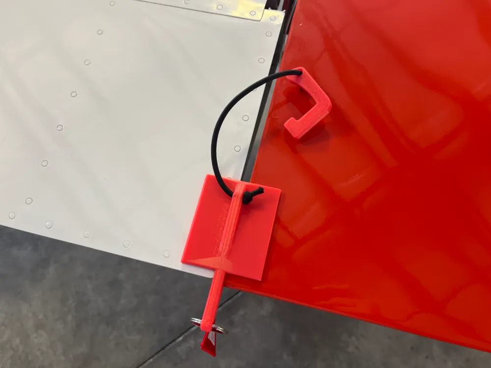 RV-9 Aileron Gust Lock Catch (Thin) by Chad - MakerWorld