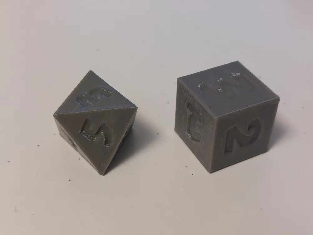 Basic dice set for DnD - Free 3D Print Model - MakerWorld